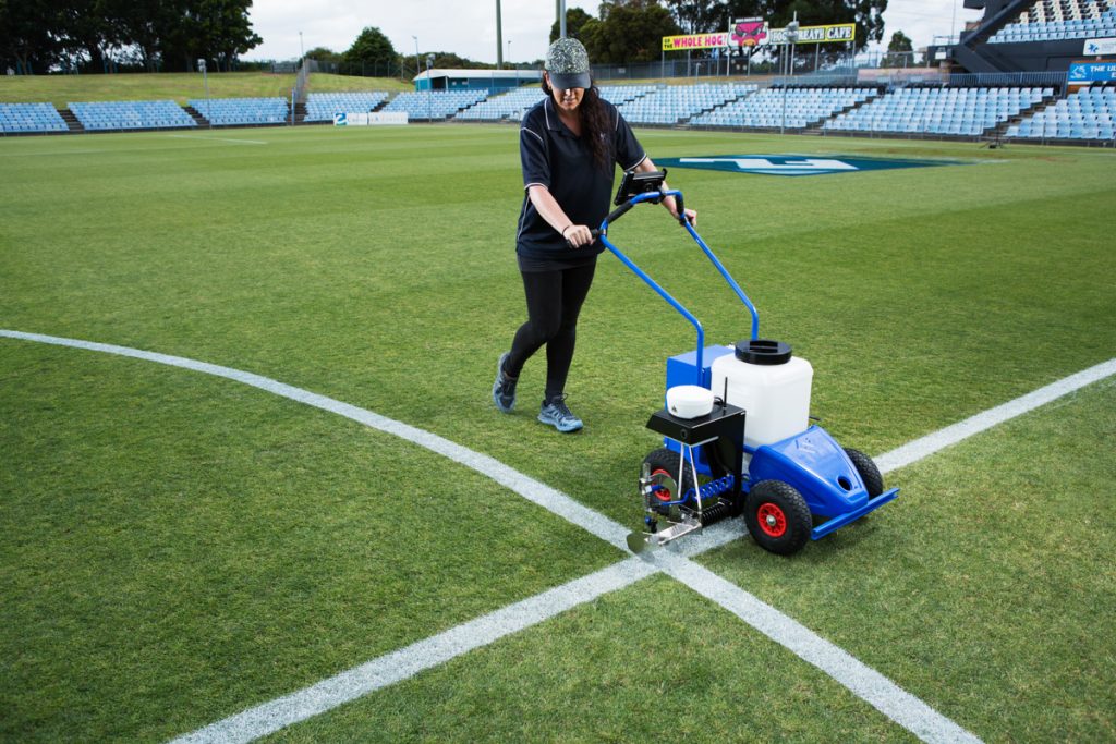 The brightest and most visible Line Marking paint on the market, even ...