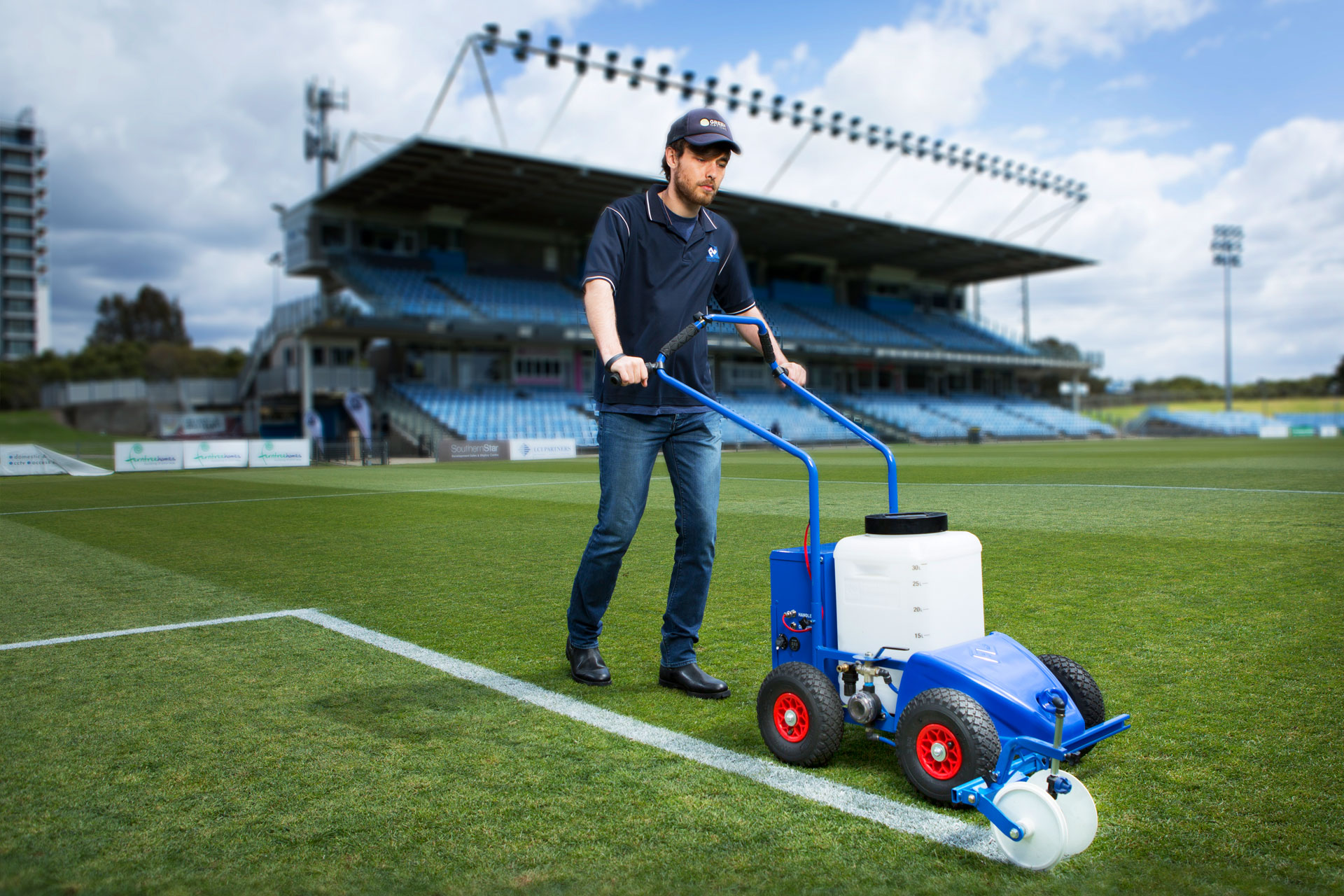 Line Marking Machine Equipment | Grass Linemarking Paint