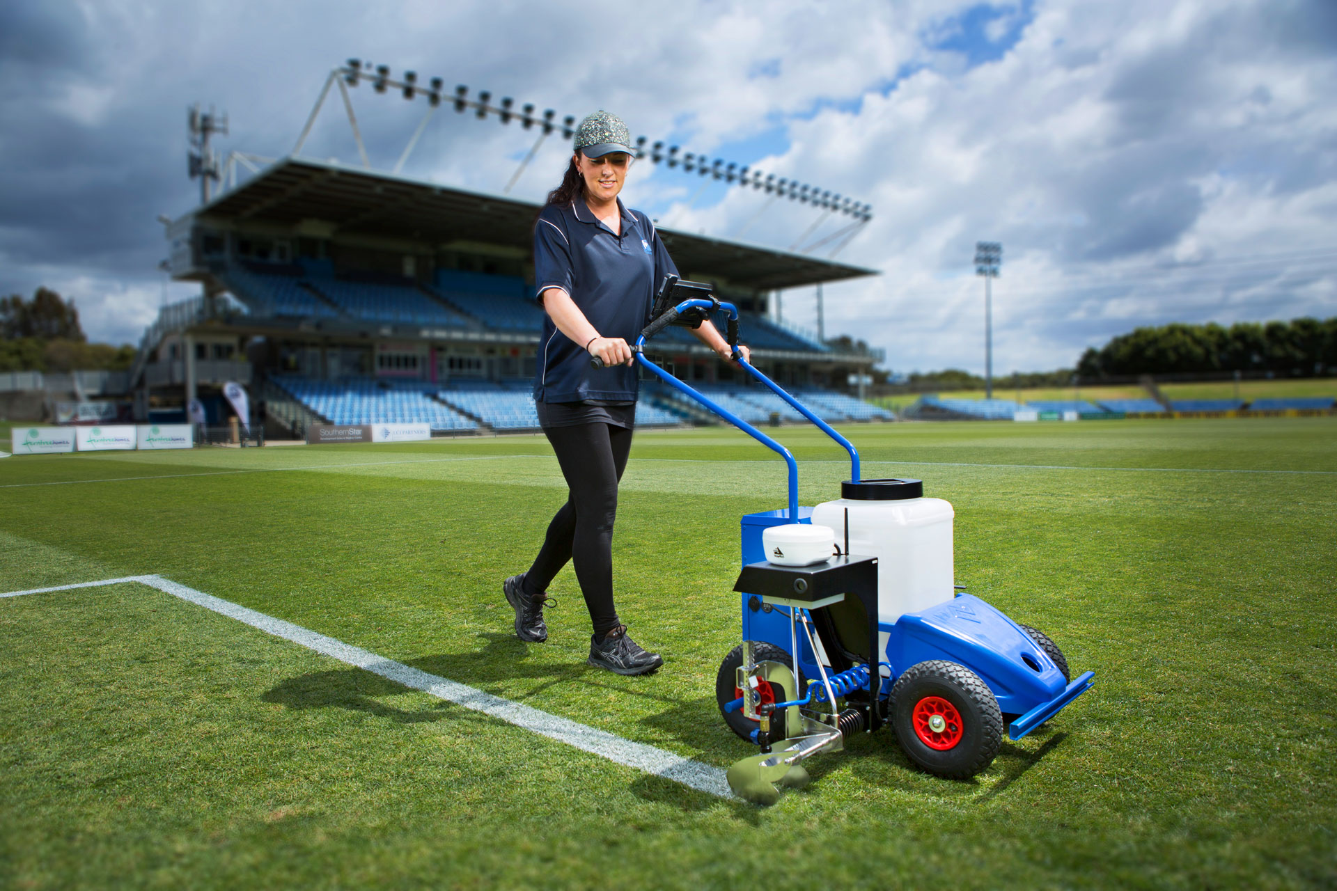 Line Marking Machine Equipment | Grass Linemarking Paint
